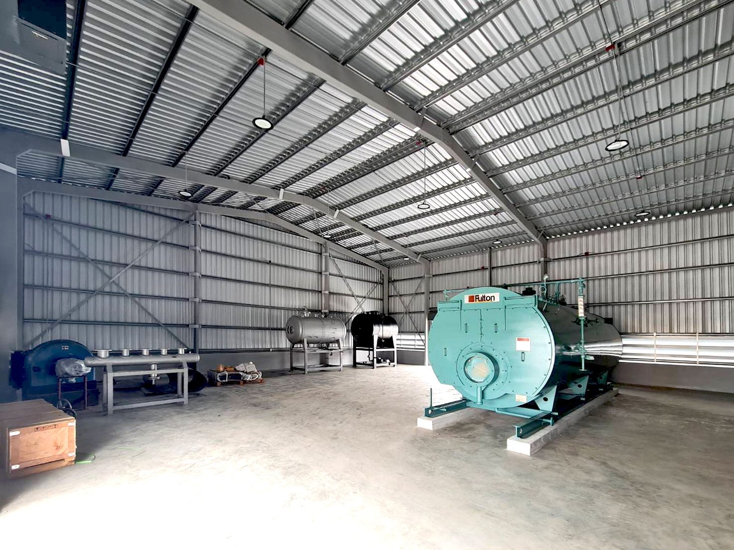 Small size factory at Bangbor - REAL STEEL